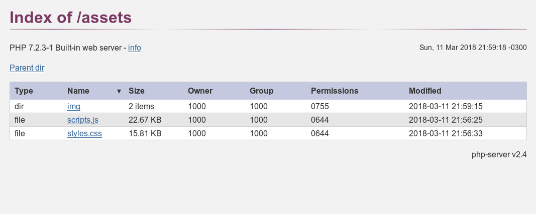 PHP Server Natan Felles
